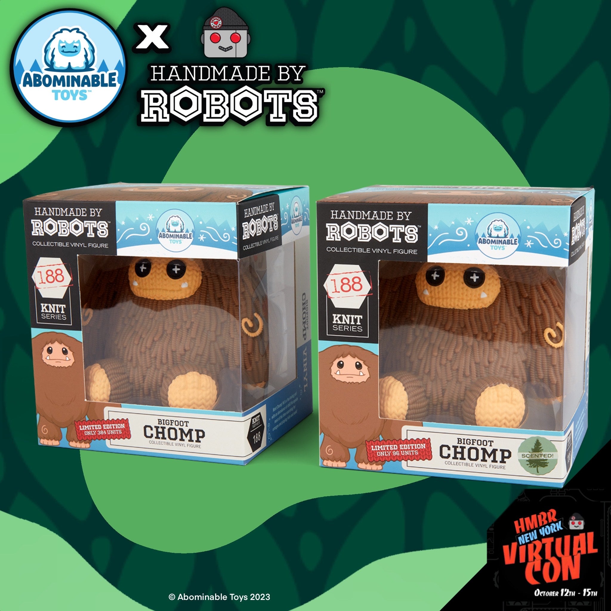 Abominable Toys Newsletter #170 HMBR Exclusive Bigfoot Chomp Figure Av
