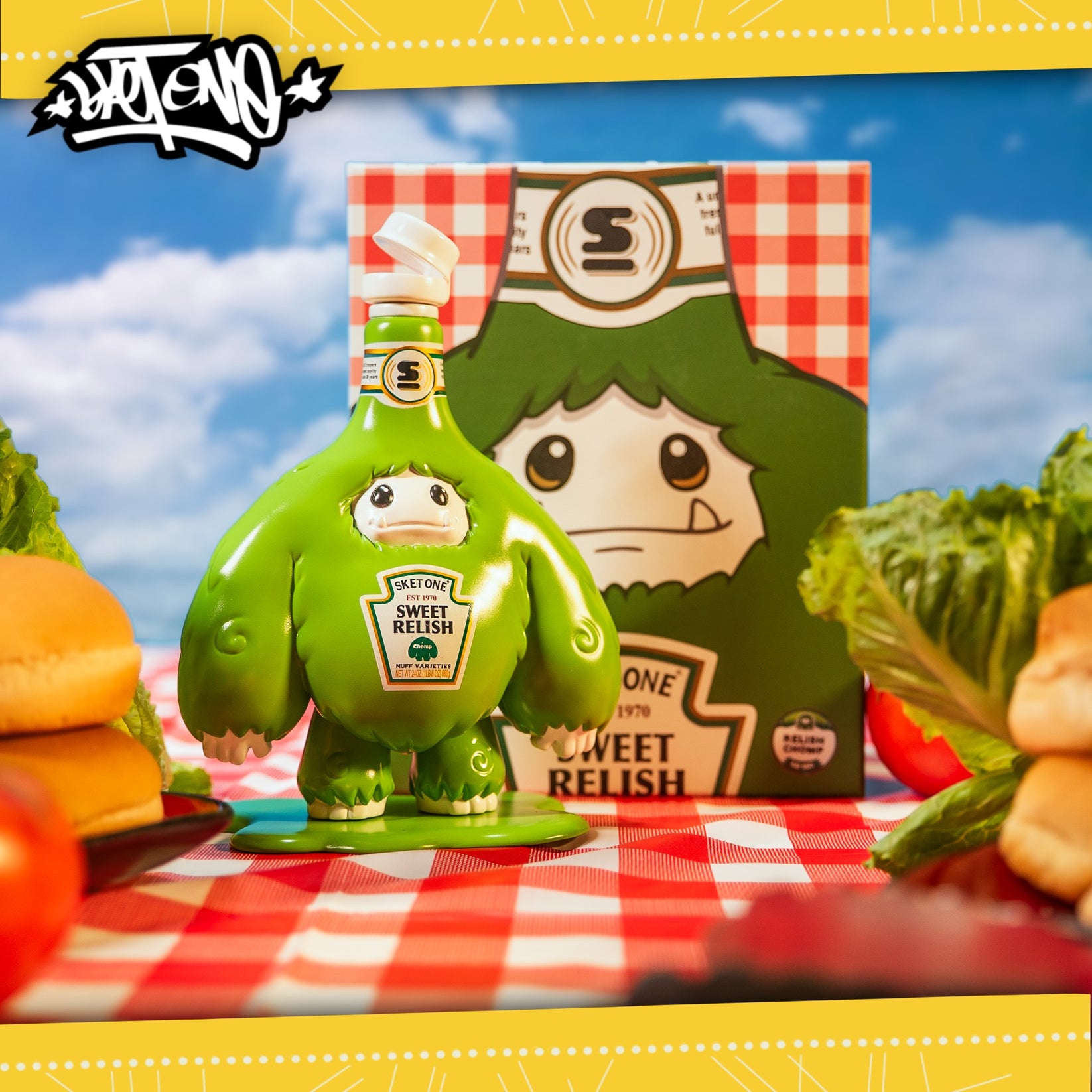 Limited Edition Mustard, Relish, & Mayo Chomp Vinyl Figure Bundle By S ...