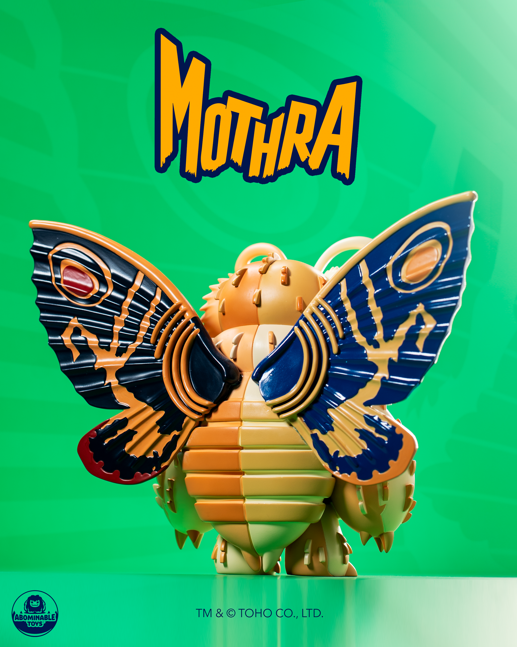 Limited Edition Mothra Chomp Officially Licensed Vinyl Figure By Tom W ...
